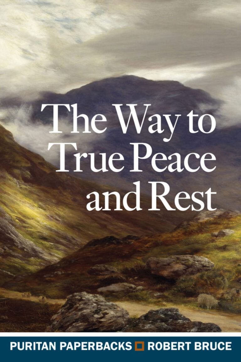 The Way to True Peace and Rest by Robert Bruce | Banner of Truth USA