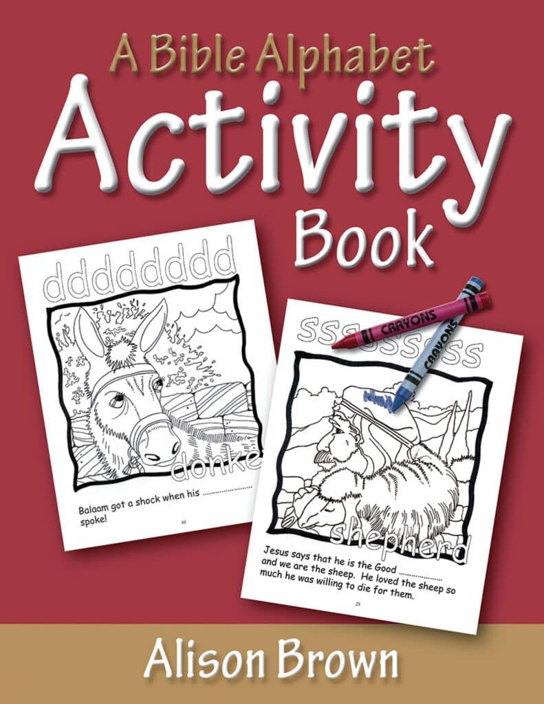A Bible Alphabet Activity Book by Alison Brown | Banner of Truth USA