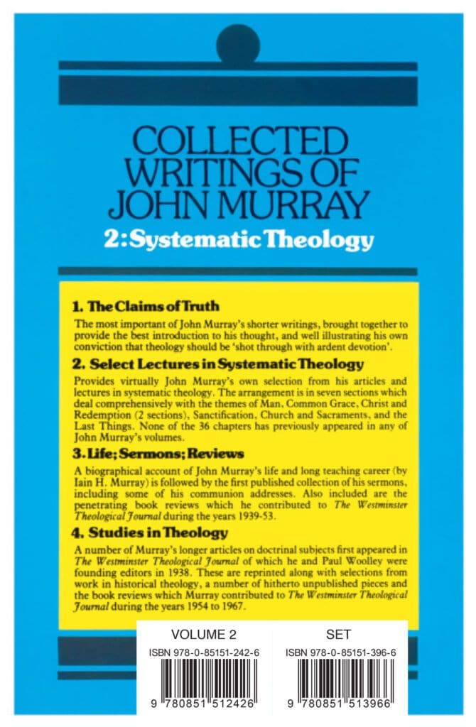 Collected Writings of John Murray by John Murray | Banner of Truth USA