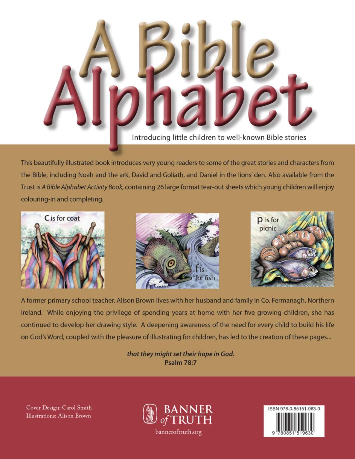 A Bible Alphabet by Alison Brown | Banner of Truth USA