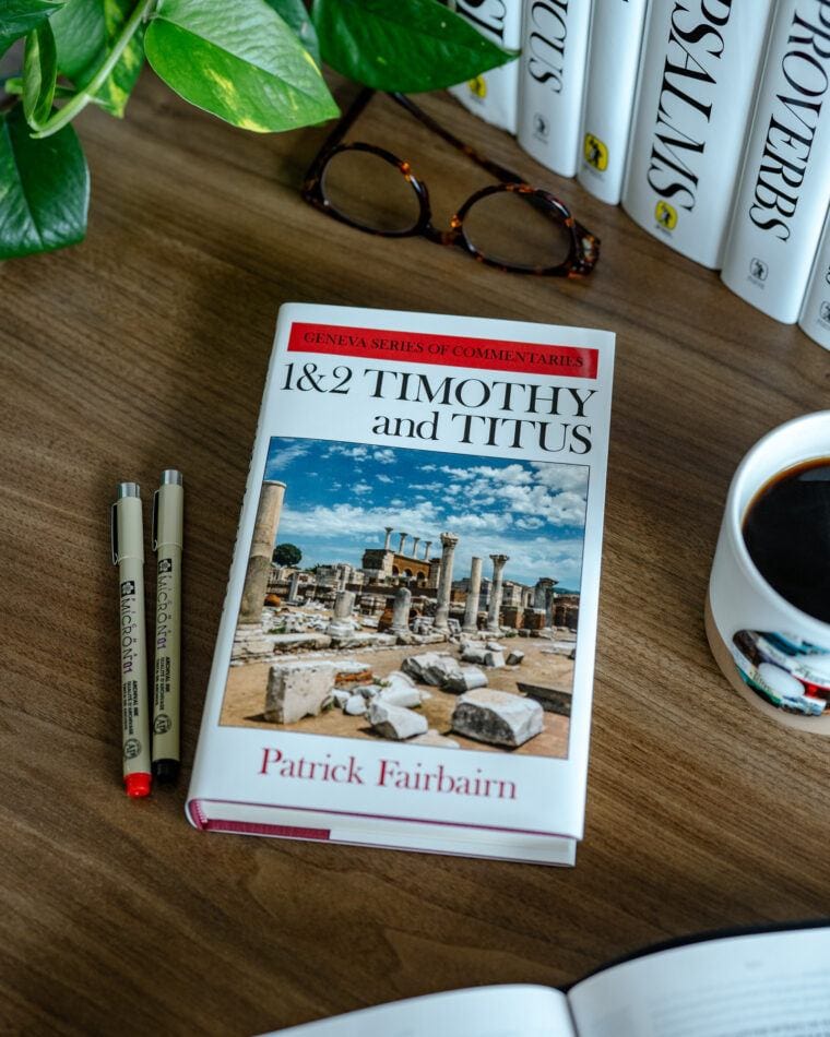1&2 Timothy and Titus by Patrick Fairbairn | Banner of Truth USA